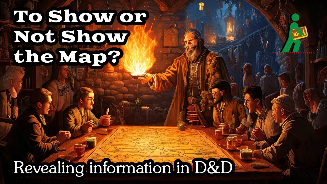 To Show or Not Show the Map? | Revealing Information in D&D | Wandering DMs S07 E13 – Wandering DMs